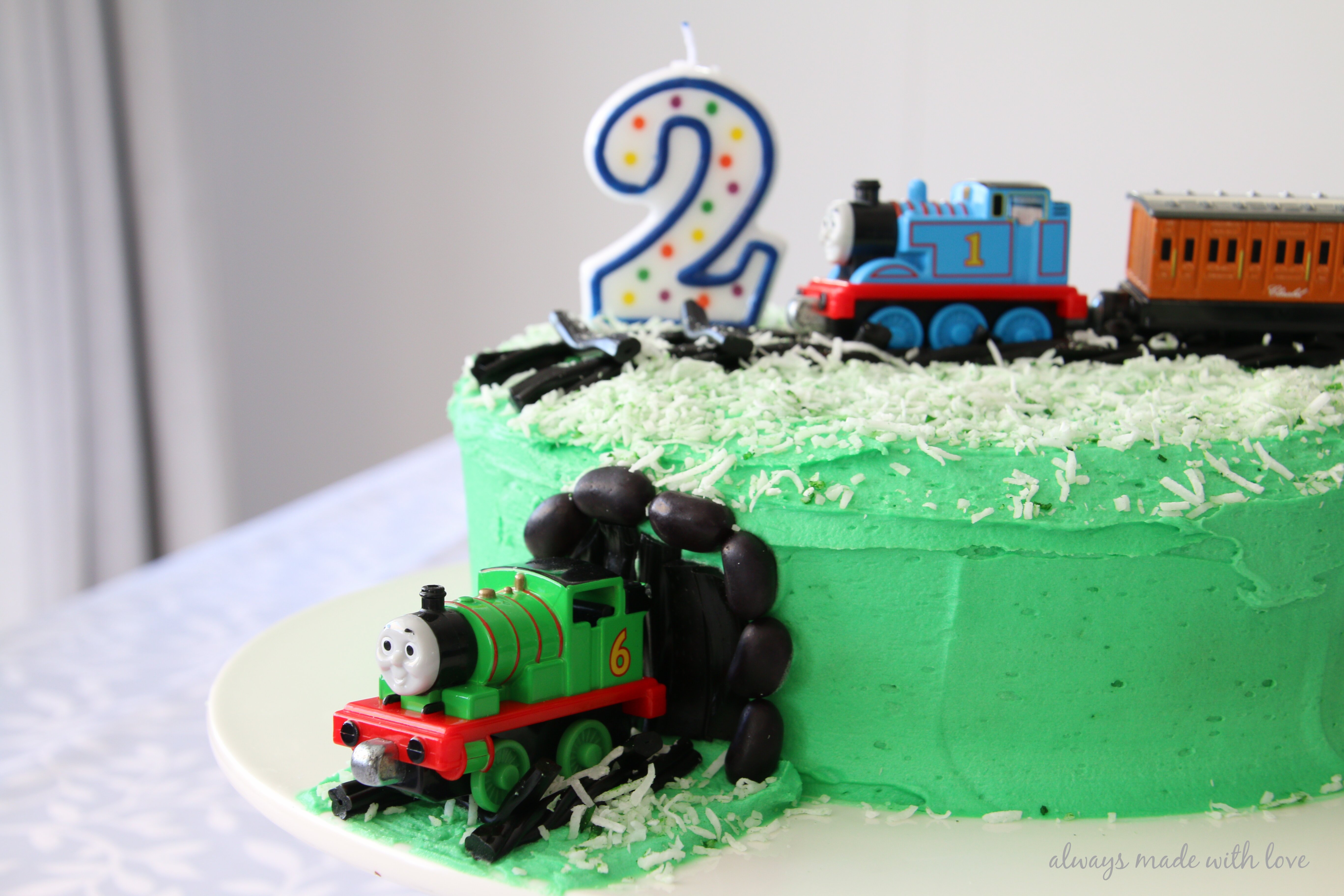 Thomas Themed Birthday Cake - Always Made With Love